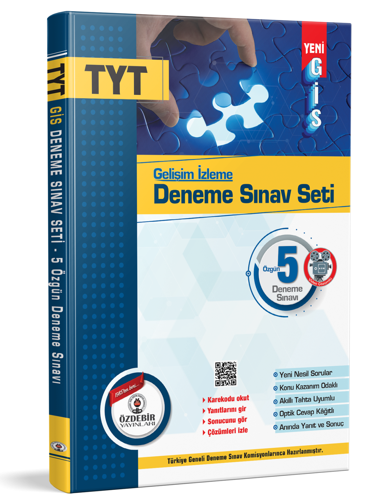 Özdebir TYT Gelişim İzleme 5 li Deneme Sınavı Seti Özdebir Yayınları